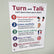 Turn and Talk Laminated Poster | Classroom Discussion Anchor Chart ...