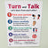 Turn and Talk Laminated Poster | Classroom Discussion Anchor Chart ...